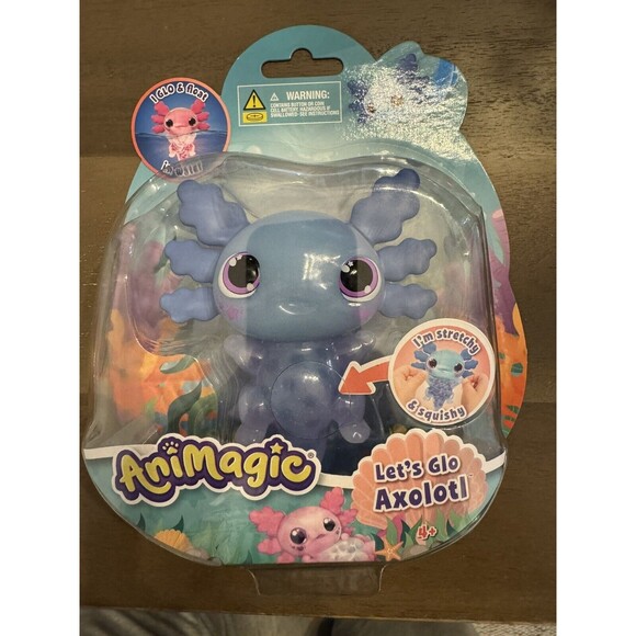 No Brand | Toys | Goliath Animagic Lets Glo Axolotl Blue Brand New ...